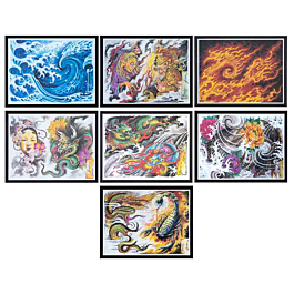 Prints - Junior Goussain & Mauricio Teodoro - Tattoo-Needs